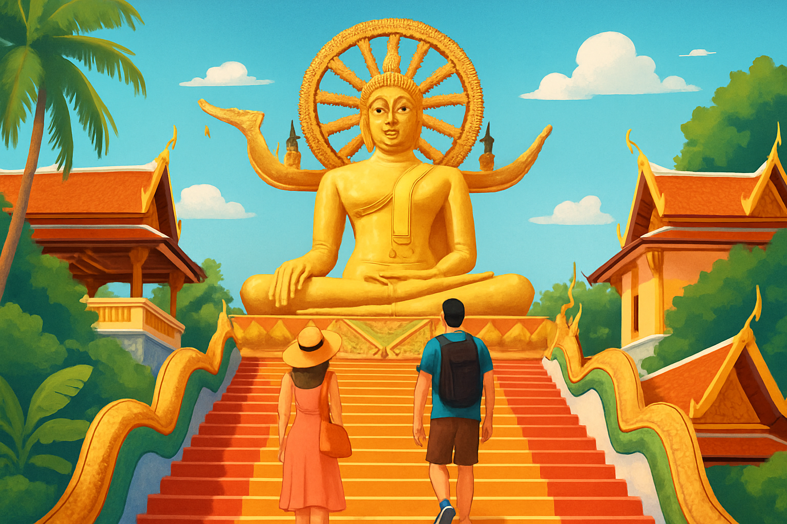 How to Visit the Big Buddha Temple in Koh Samui - Samui Love